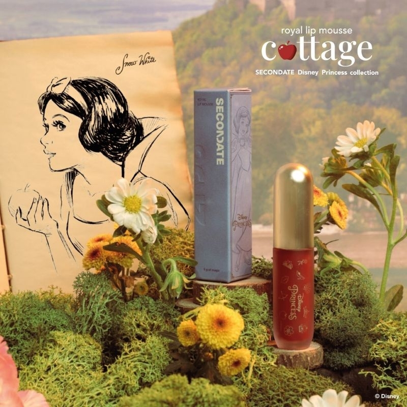 Jual Secondate Royal Lip Mousse Disney Princess shade Cottage - Snow ...
