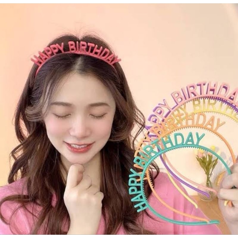 Jual E838 - Bando Ulang Tahun / Perlengkapan Ulang Tahun / Happy ...