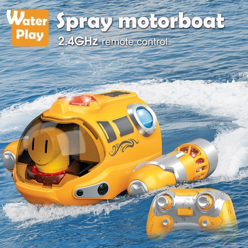Jual Kapal selam rc spray boat rc mainan air kapal laut | Shopee Indonesia