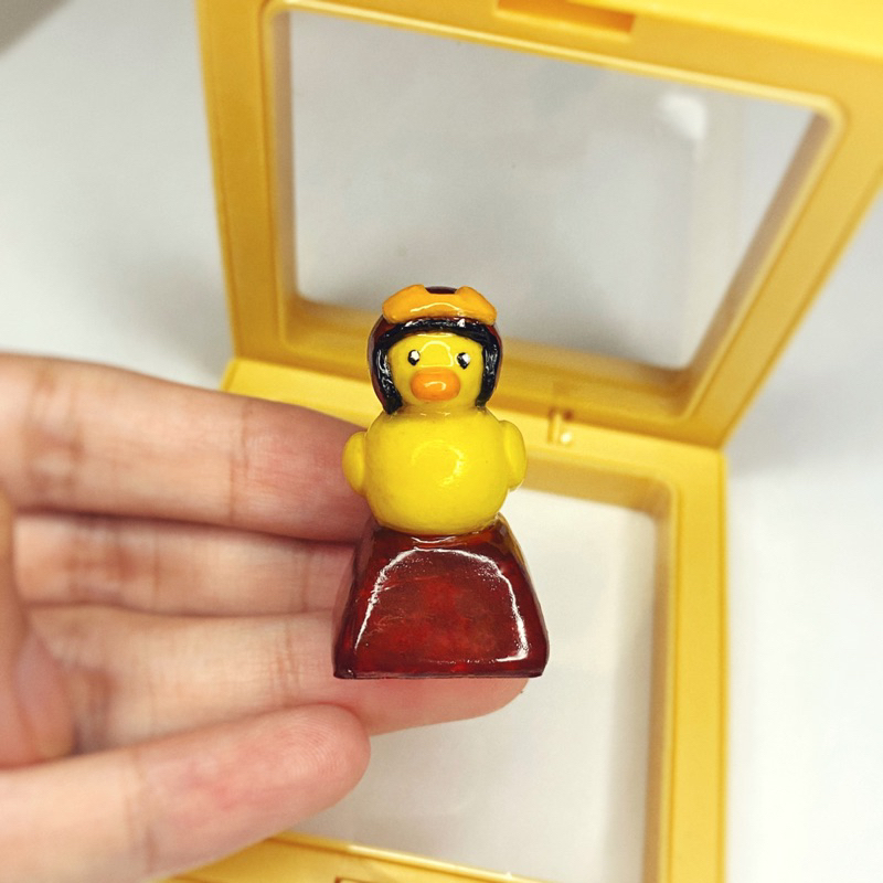 Jual Artisan Keycap Air Dry Clay Homemade | Keycaps R4 | Yellow Cute ...