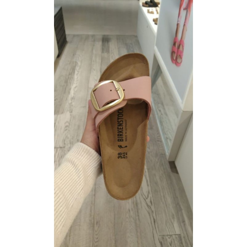 Jual BIRKENSTOCK MADRID BIG BUCKLE OLD ROSE SANDAL | Shopee Indonesia