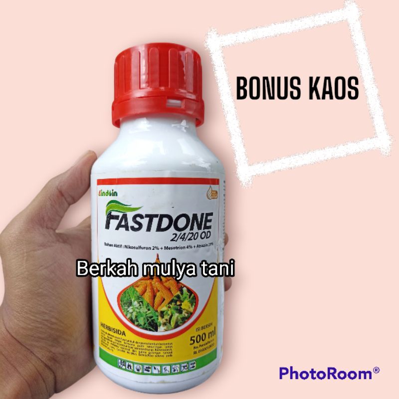 Jual Herbisida jagung FASTDONE 2/4/20 OD isi 500 ml pembasmi gulma pada tanaman jagung | Shopee ...