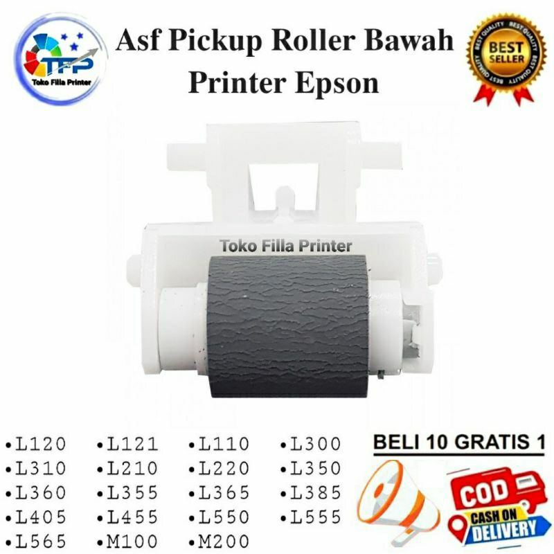 Jual Asf Pickup Roller Bawah Printer Epson L120 L121 L110 L300 L310 ...