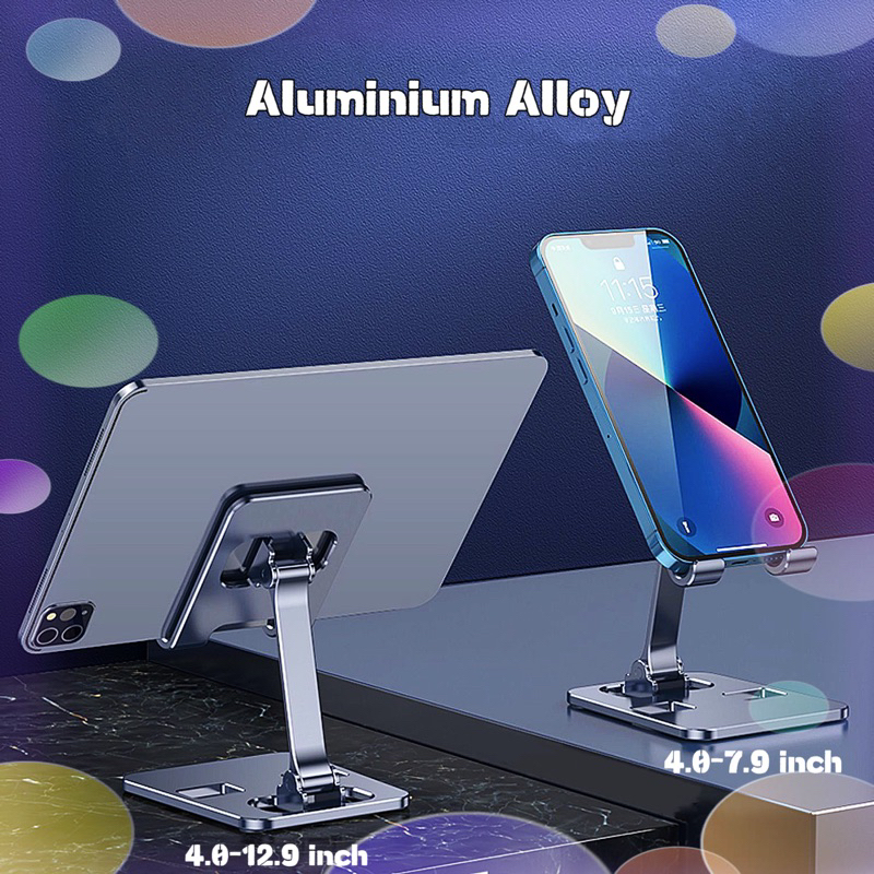 Jual Phone Holder Stand Besi / Tablet Holder Stand Bahan FULL metal HD ...