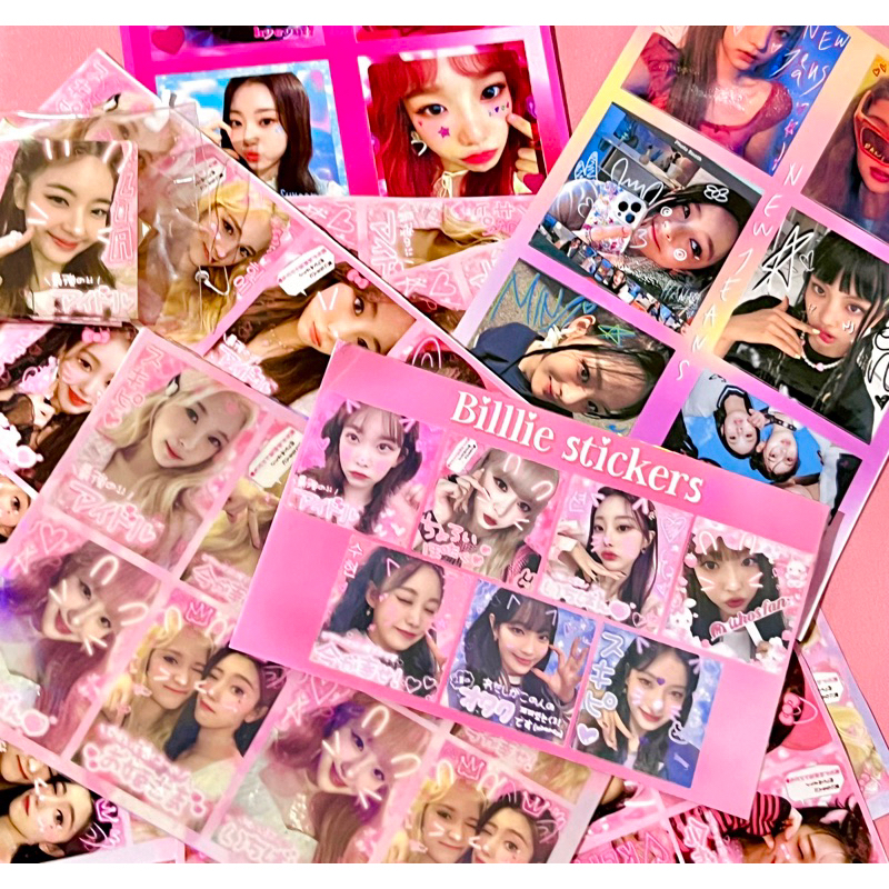 Jual random stickers girlgroup isi 15 kpop newjeans billlie itzy le ...