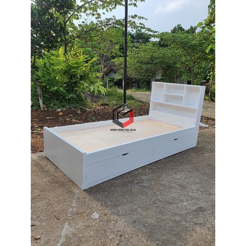Jual Dipan Laci Minimalis / Tempat tidur | Shopee Indonesia