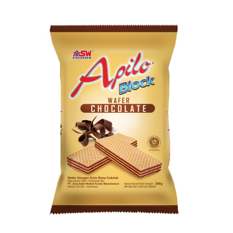 Jual Apilo Wafer Block 250 gr | Shopee Indonesia
