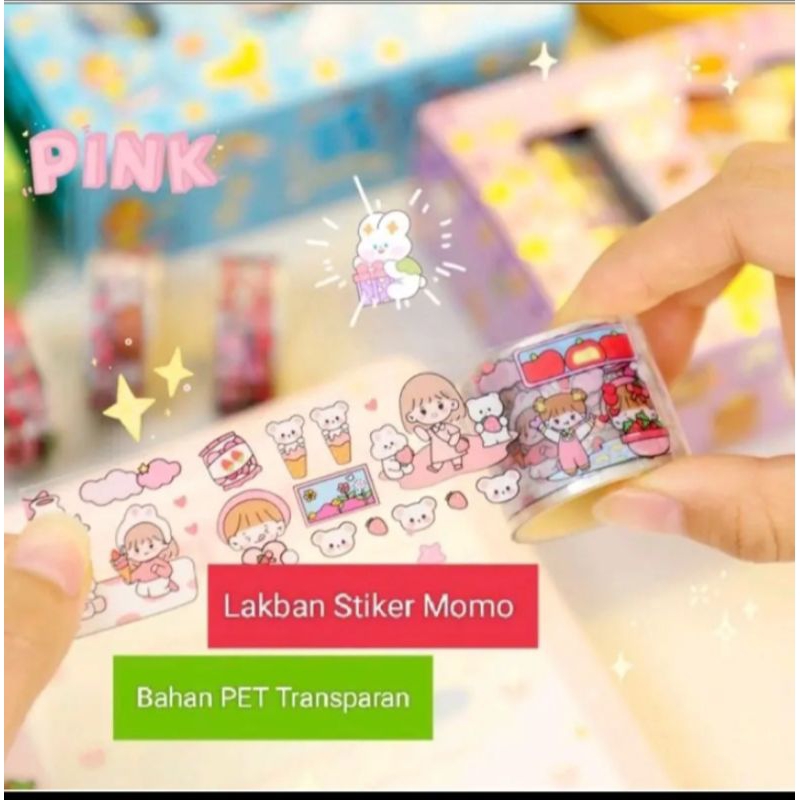 Jual stiker momo roll dan lembar set box | Shopee Indonesia