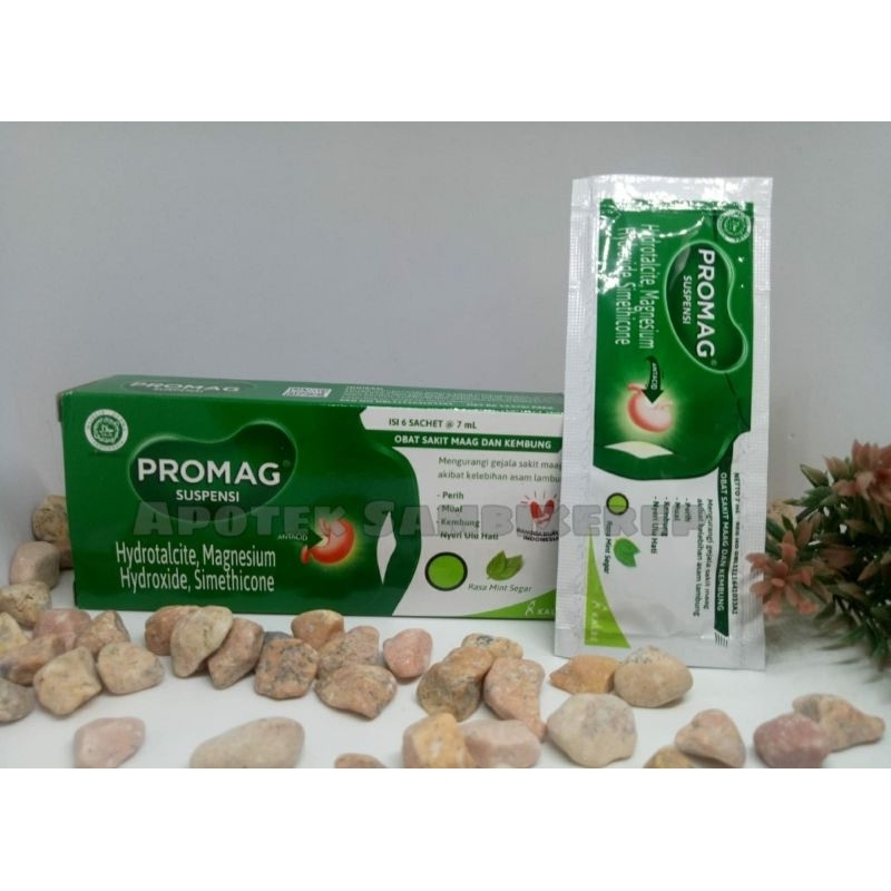 Jual promag cair sachet (1 BOX ISI 6 SACHET) | Shopee Indonesia