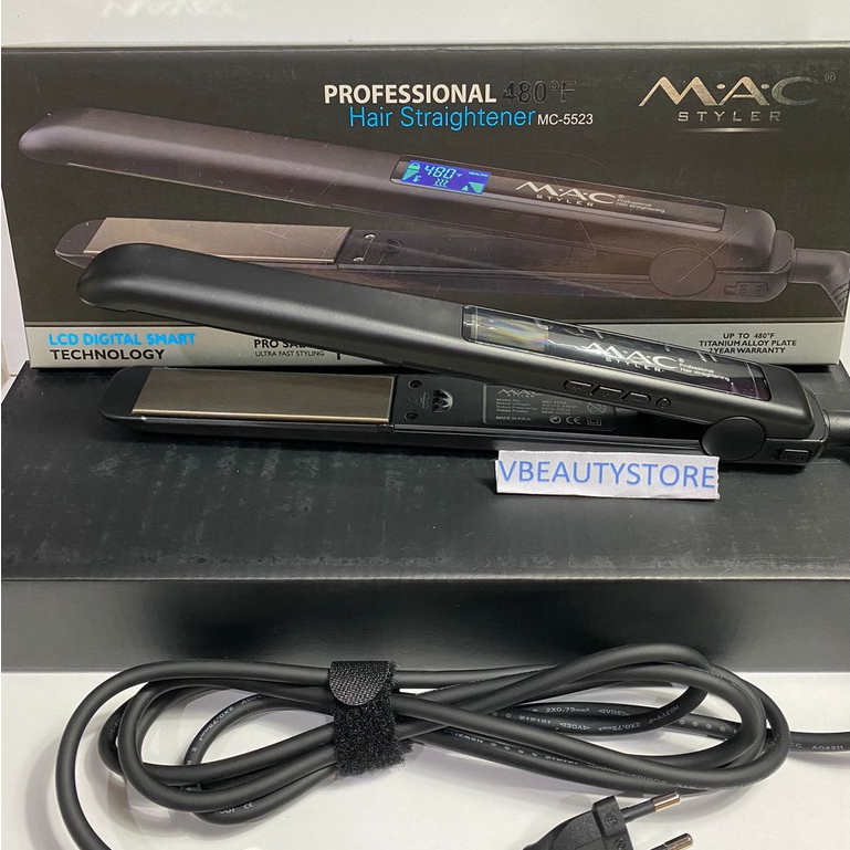 Jual ORIGINAL CATOK MAC CATOK SALON SMOOTHING MAC STYLER ION Suhu 250 5523 | Shopee Indonesia