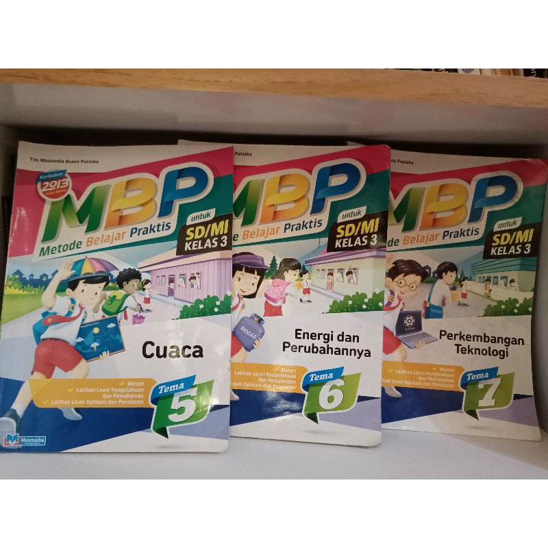 Jual Harga Satuan Buku MBP SD/MI Kelas 3 Tema 5,6,7 | Shopee Indonesia