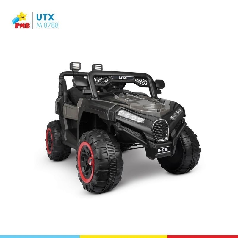 Jual Mainan Mobil Aki Anak Jeep PMB UTX M8788 dan IRON STAR M8299-B DAN ...