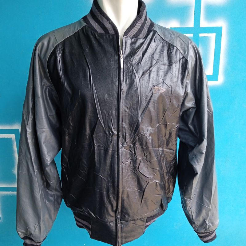 Jual JAKET VARSITY KULIT SINTETIS PL | Shopee Indonesia
