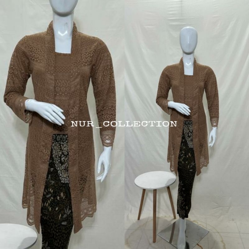 Jual Kebaya Kutu Baru / Kebaya Tunik / Tunik Brokat / Kebaya Modern / Kebaya tile / Kebaya ...
