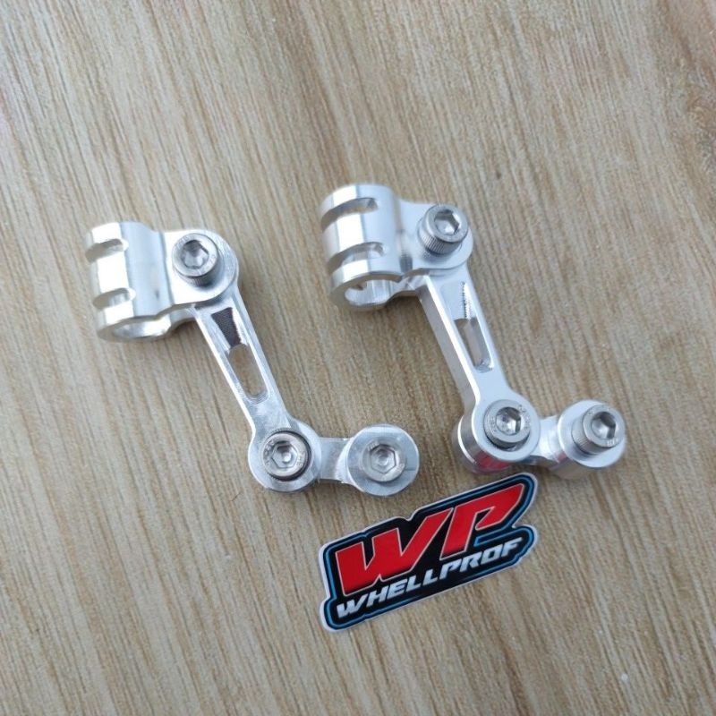 Jual BRAKET BREKET SELANG REM DUDUKAN SELANG REM DEPAN CNC whellprof ...