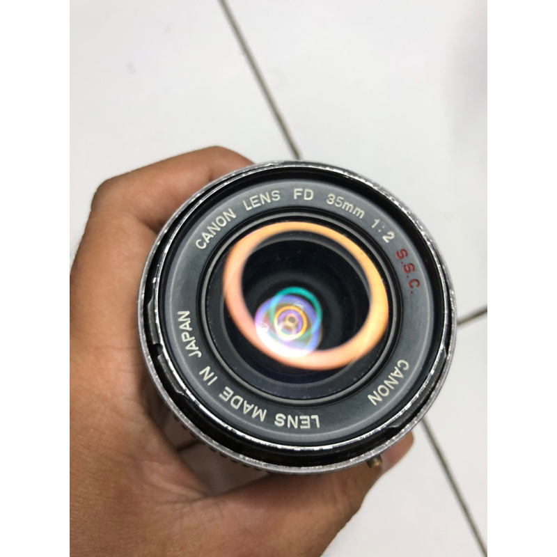 Jual Lensa Manual Canon FD 35mm f2 SSC Concave mount Canon FD | Shopee Indonesia