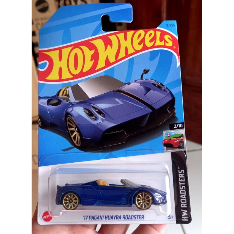 Jual Hotwheels 17 Pagani Huayra Roadster Hw Roadsters 2023 Shopee