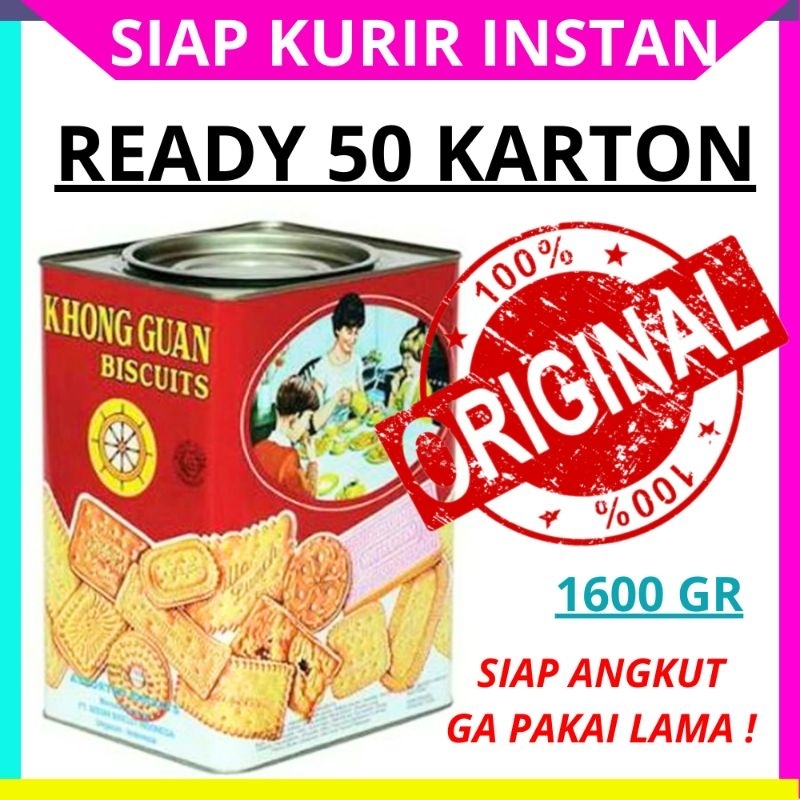 Jual Biskuit KONGHUAN KALENG ISI 1.6 KG MURAHBiskuit KONGHUAN KALENG ...