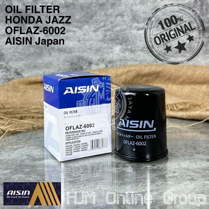 Jual OIL OLI FILTER HONDA JAZZ CRV BRIO MOBILIO BRV HRV FREED AISIN ...