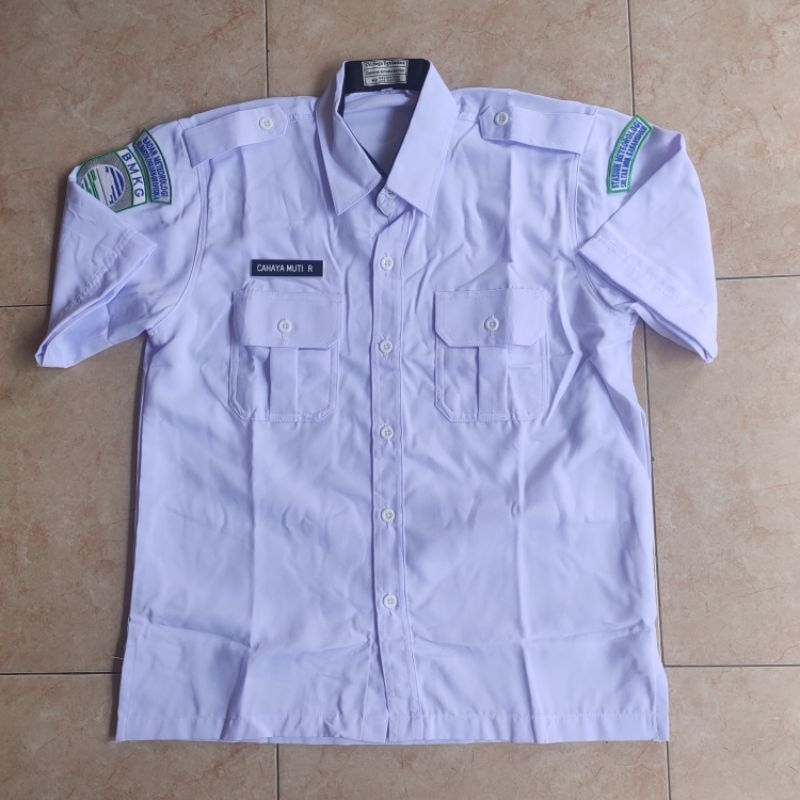 Jual Baju Pdh BMKG / Pdh BMKG / Kemeja BMKG | Shopee Indonesia
