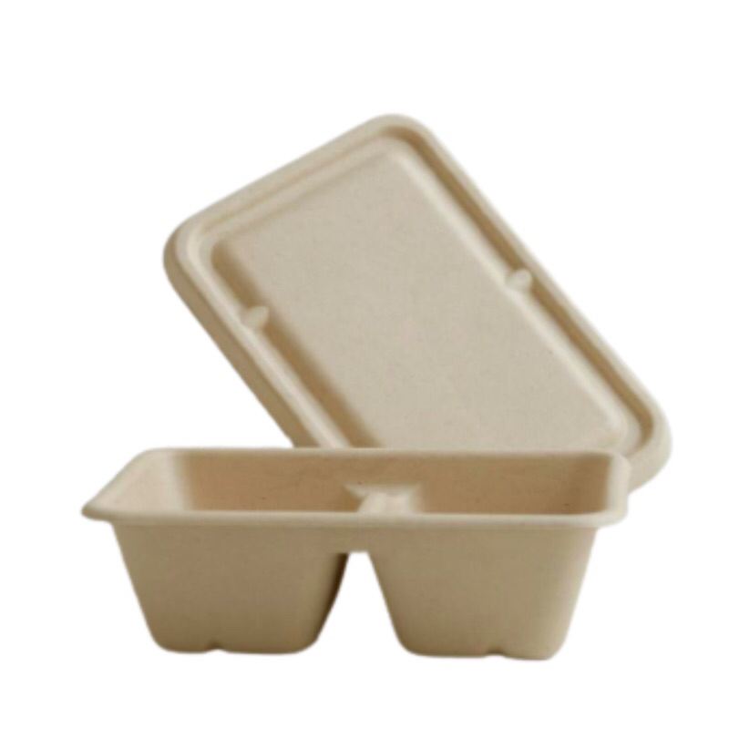 Jual Safeco Bagasse Lunch Box Dus Catering Bento Kotak Kemasan Tempat Makan Katering Packaging ...
