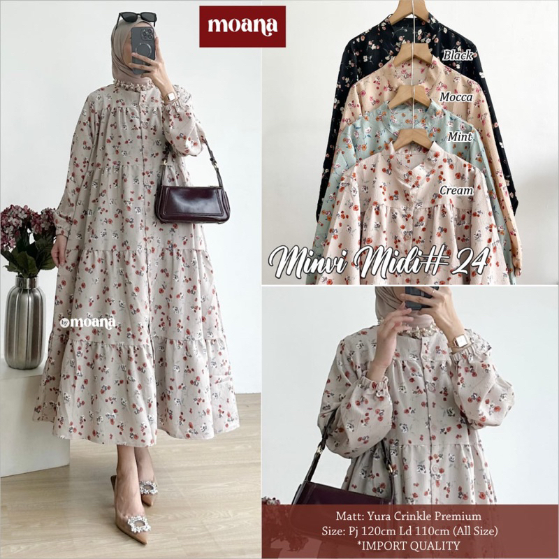 Jual Minvi Midi #24 Moana | Shopee Indonesia