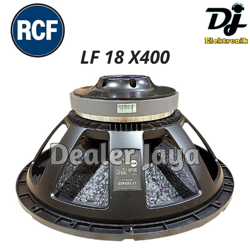 Jual Speaker Komponen RCF LF 18X 400 / LF 18 X400 / LF 18X400 - 18 inch ...