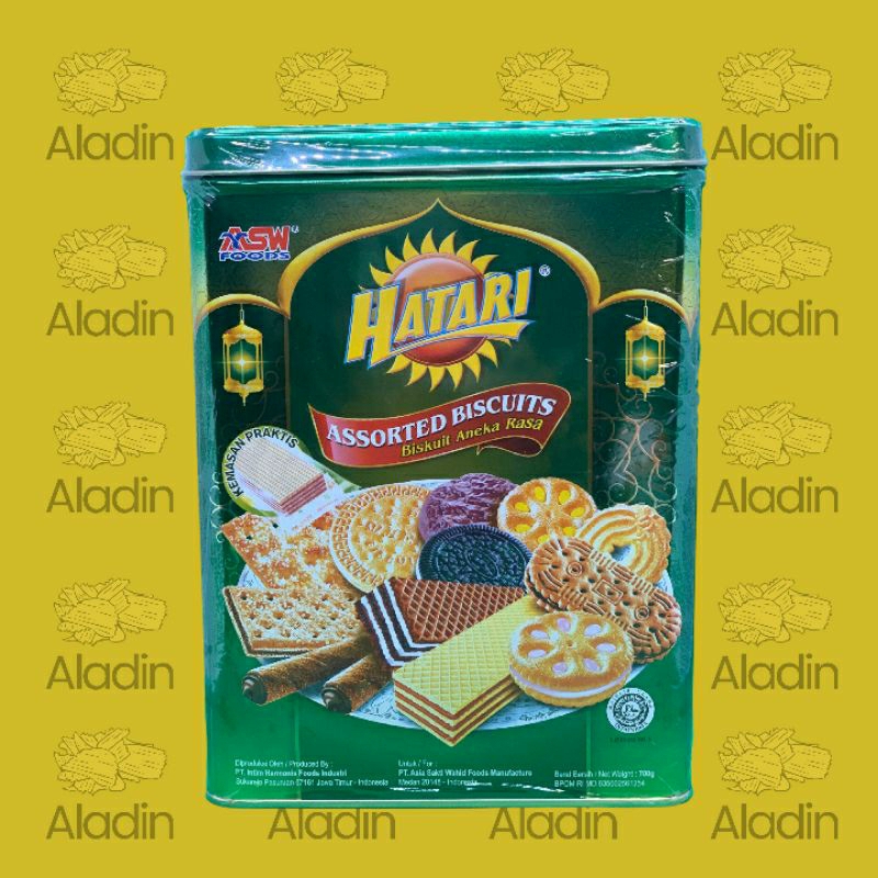 Jual Kue Toples/HATARI Biskuit Kombinasi Kotak 700gr | Shopee Indonesia