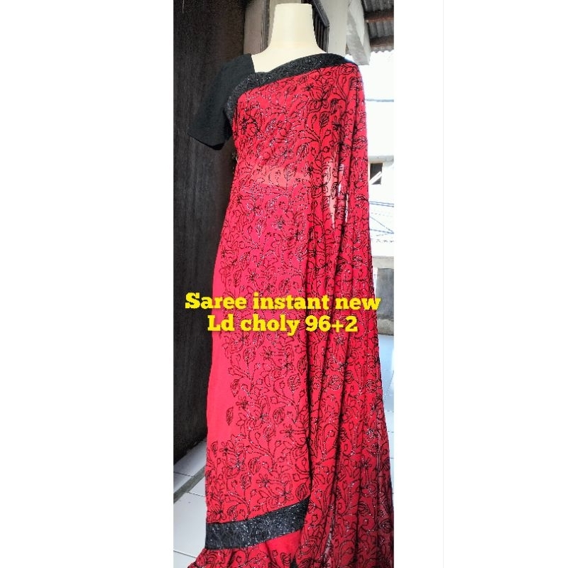 Jual baju new India saree instant | Shopee Indonesia