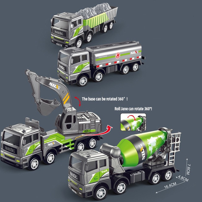 Jual Lele Toys 1:55Mainan Mainan Anak-anak Gesekan Mesin Dapat Dilepas ...