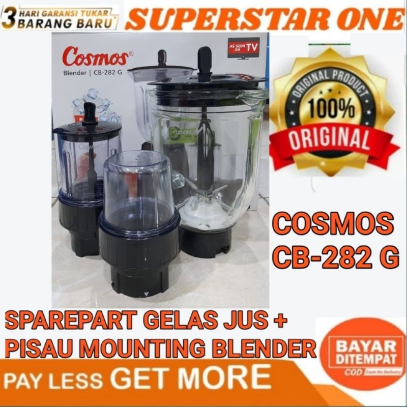 Jual Cosmos Sparepart Gelas jus+Pisau Mounting CB-282 G CB 282 G ...