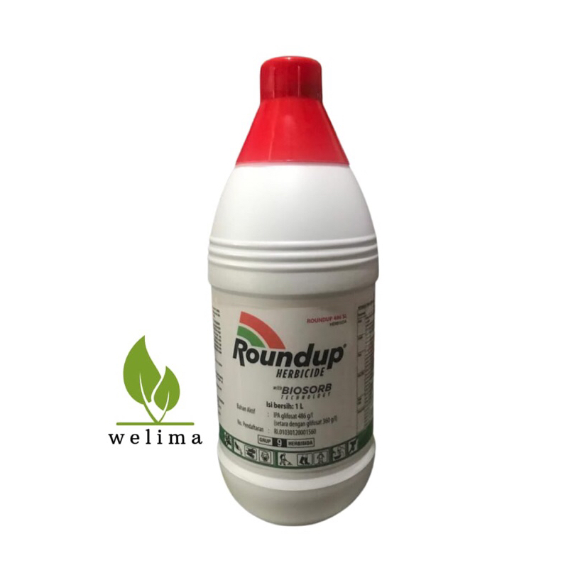 Jual Roundup/Roundap Herbisida Sistemik Pembasmi Rumput Liar Netto 1 ...