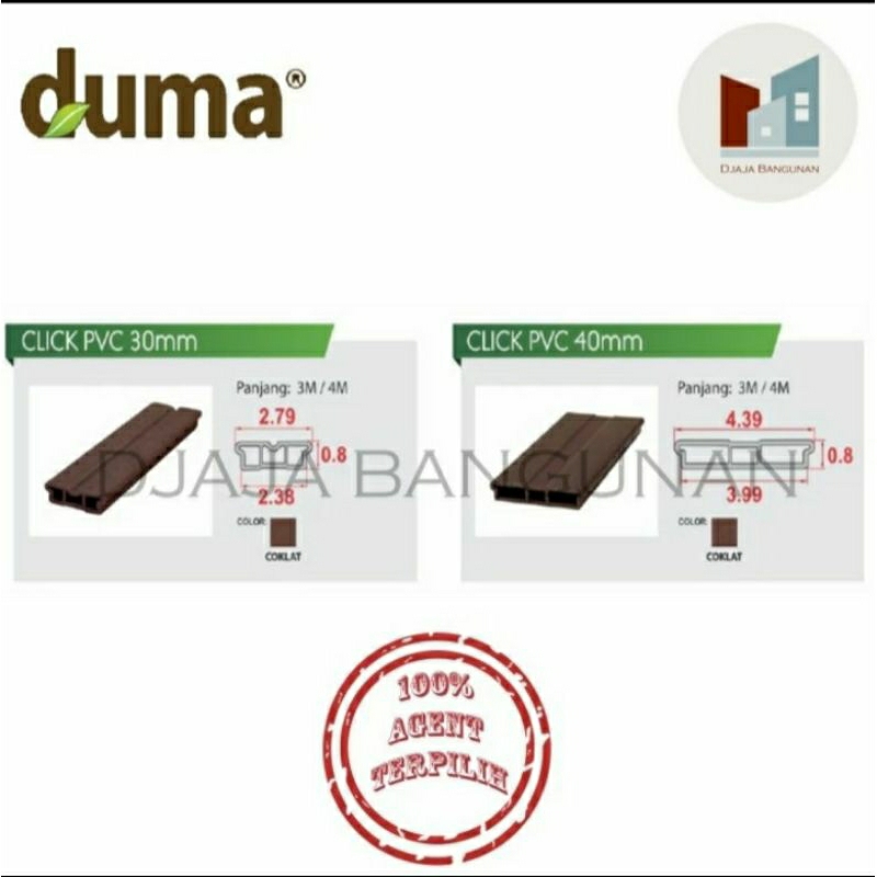 Jual CLICK PVC DUMA CLICK ON HOLLOW AKSESORIS | Shopee Indonesia