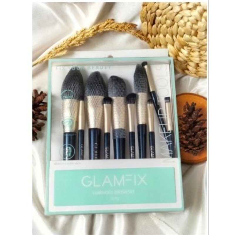 Jual Glamfix Luminous Brush Set 10 pcs | Shopee Indonesia