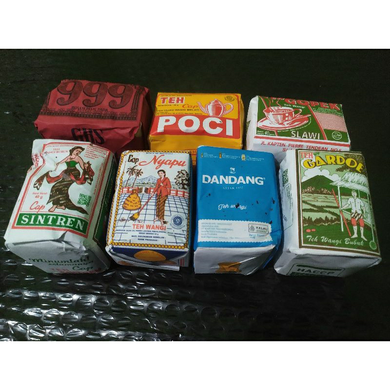 Jual paket 7 teh racikan wedangan angkringan hik solo/kombinasi teh ...
