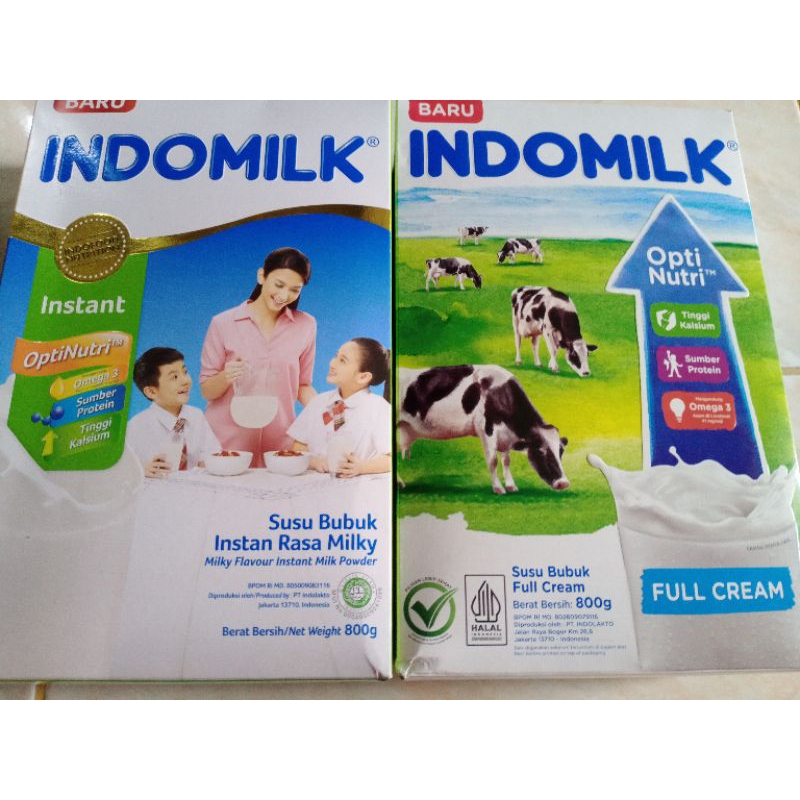 Jual Susu Indomilk Instant/ Full Cream 800gr | Shopee Indonesia