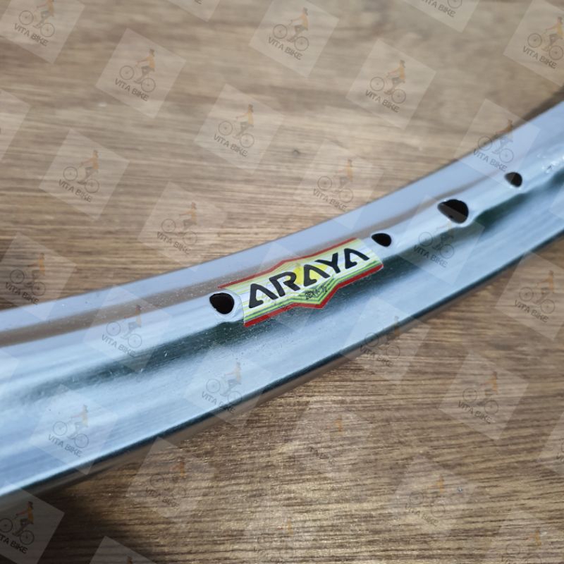 Jual Velg Rims 28 X 1 1/2 Sepeda Onthel Kebo Besi Araya Chrome | Shopee ...