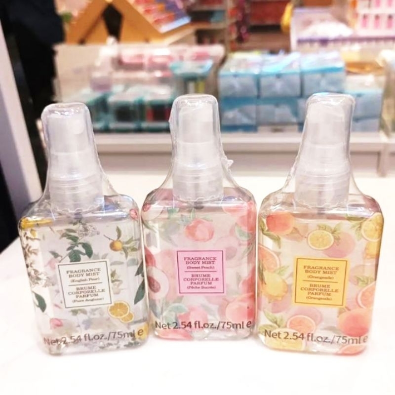Jual SPECIAL SALE MINISO FRAGRANCE BODY MIST / PARFUM WANITA ISI 75 ML ...