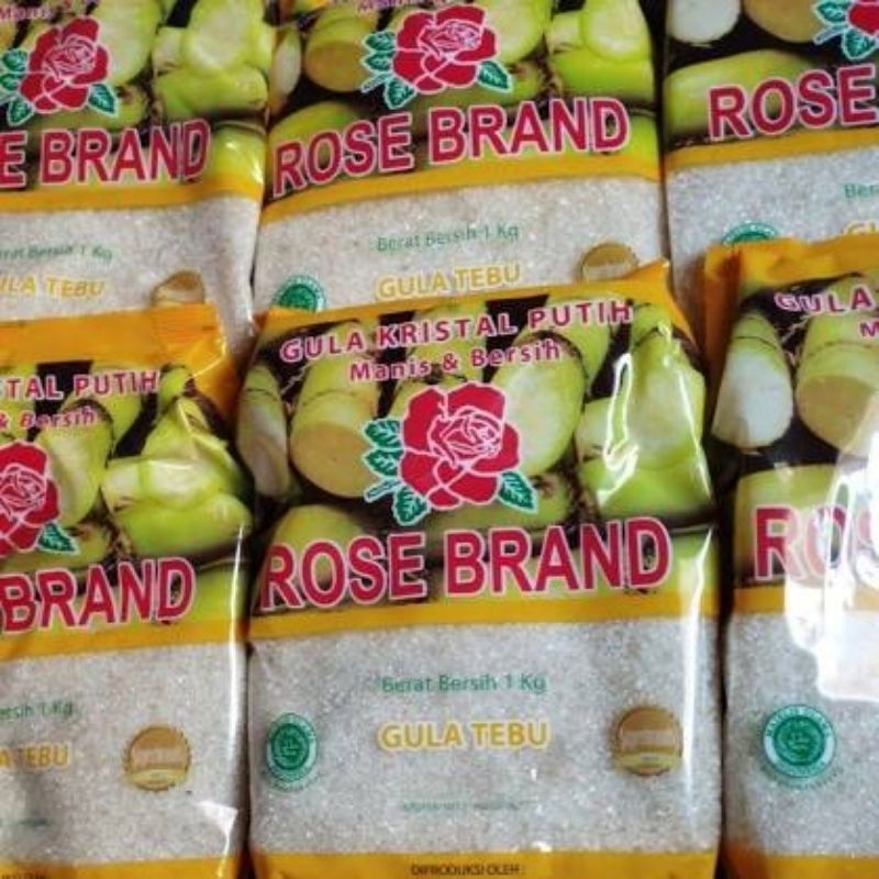 Jual Gula Rose Brand Kuning dan Hijau 1 kg | Shopee Indonesia