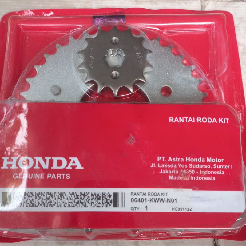 Jual Gear set AHM Gir set Blade New Revo Fi 110 Revo absolut KWW KWB | Shopee Indonesia