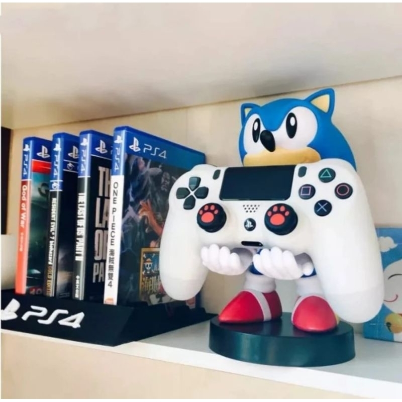 Jual Sonic The Hedgehog Holder Phone & Game Controller Figure | Shopee ...