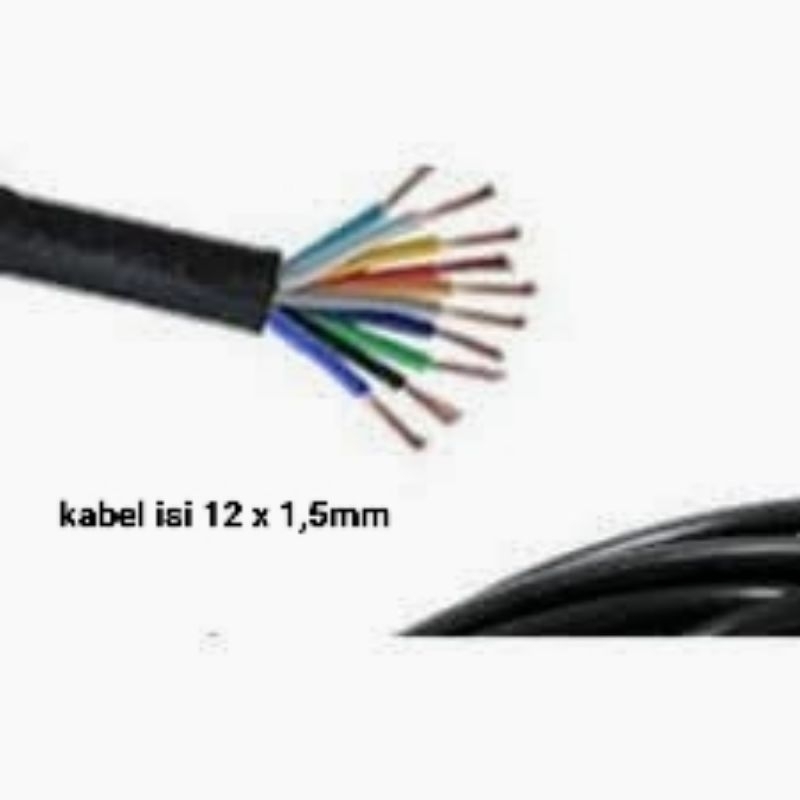 Jual KABEL isi 12 x 1,5mm tembaga meteran | Shopee Indonesia