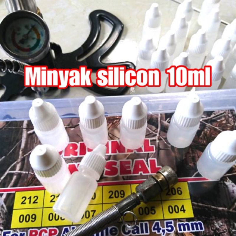 Jual minyak silicon cairan glycerin minyak manometer pompa PCP 10cc ...