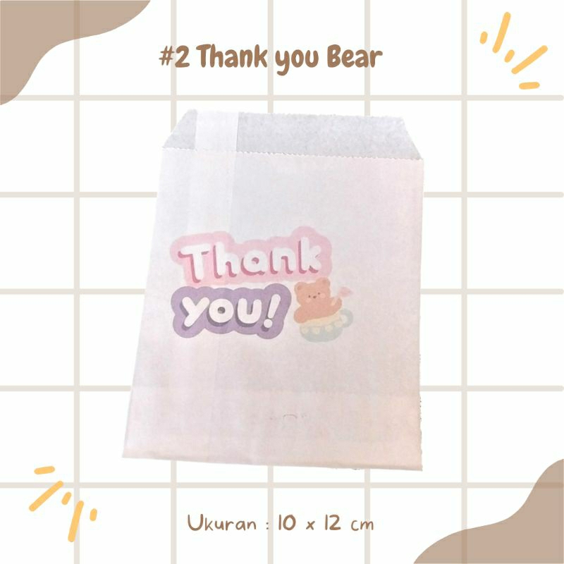 Jual (BISA CUSTOM) AMPLOP PACKAGING OLSHOP THANK YOU HAPPY BIRTHDAY ...