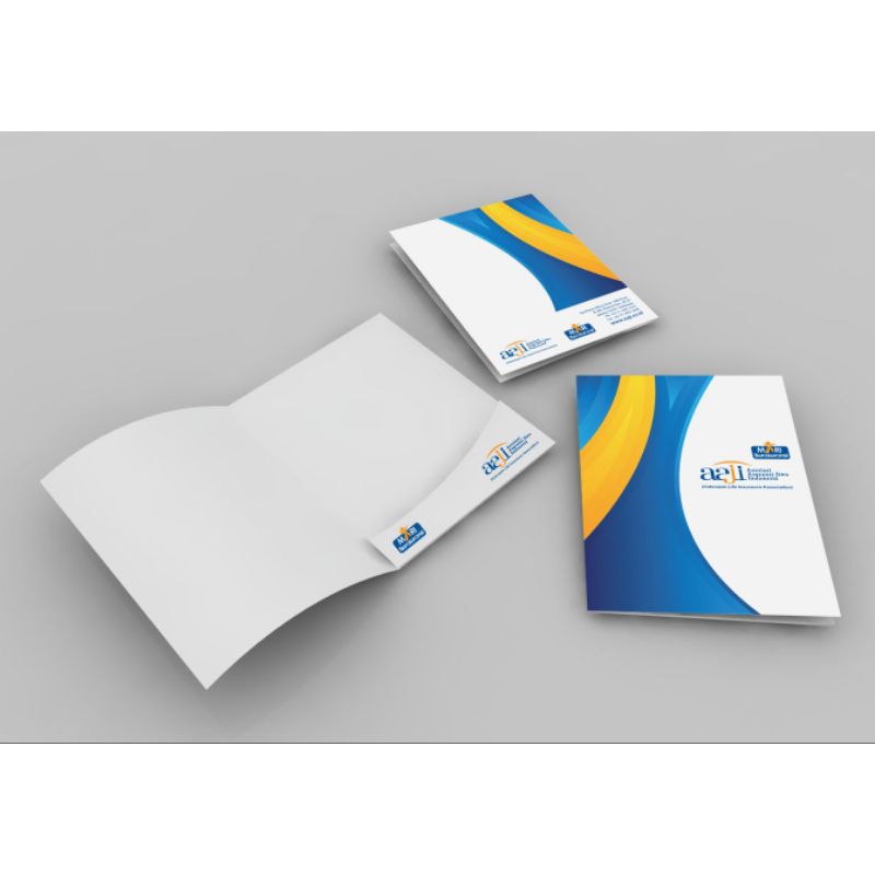 Jual cetak print custom map stopmap map folder fullcolour bahan ivory ...