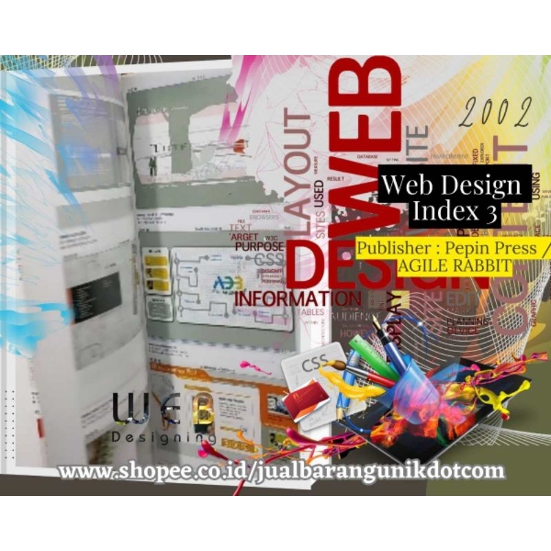 Jual Buku Import Web Design Index 3 (+ CD ROM) | Shopee Indonesia