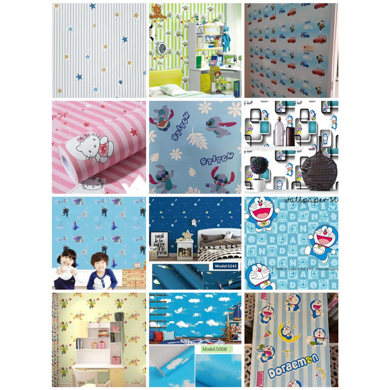 Jual Wallpaper dinding sticker (wallsticker) | Shopee Indonesia