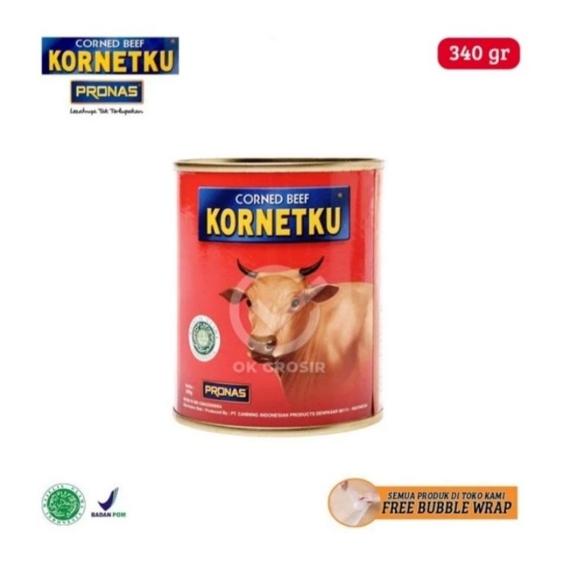Jual Pronas kornetku 340gr // Pronas corned beef 340gr // pronas kornet ...