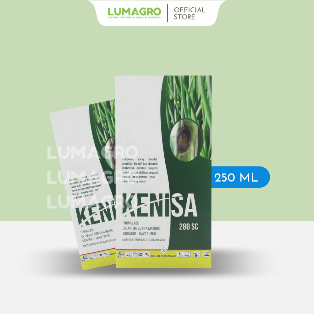 Jual Fungisida Kenisa 280SC 250ml Azoksistrobin Siprokonazol Pembasmi ...