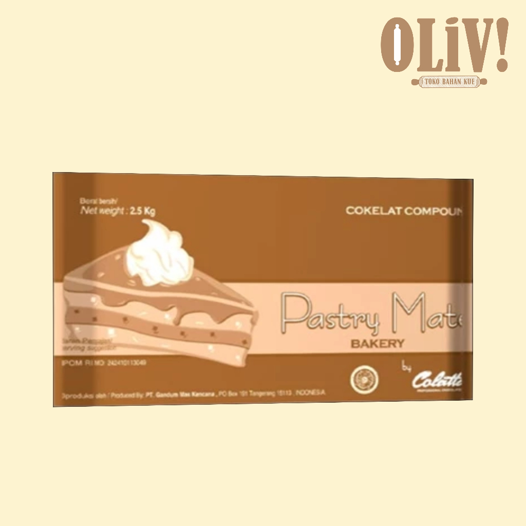 Jual Colatta Pastry Mate Bakery Chocolate Compound Dark 1kg | Shopee ...